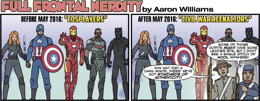 Full Frontal Nerdity by Aaron Williams - Comics about liking all things ...