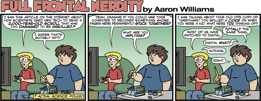 Full Frontal Nerdity by Aaron Williams - Comics about liking all things ...