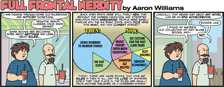 Full Frontal Nerdity by Aaron Williams - Comics about liking all things ...